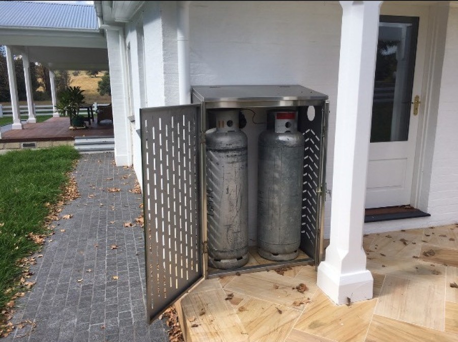 Laser Cut Gas Bottle Cover