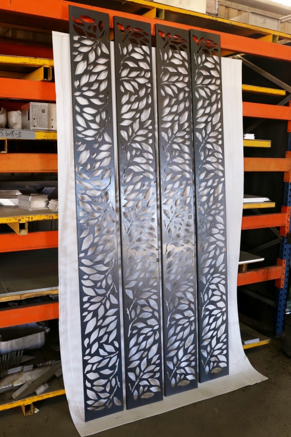 Colorbond Screens Laser Cut