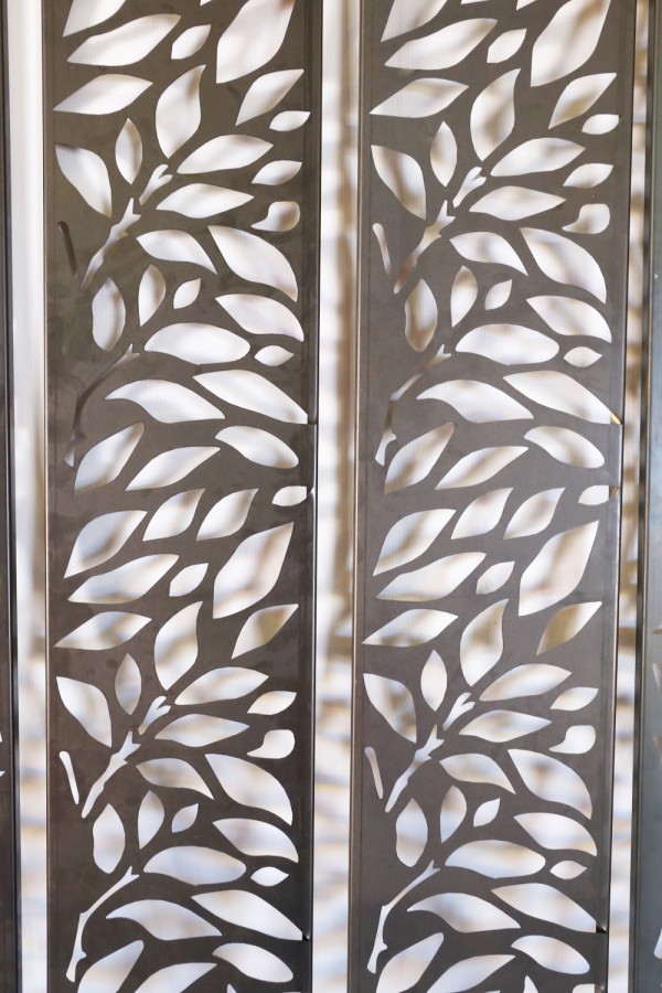 Colorbond Screens Laser Cut