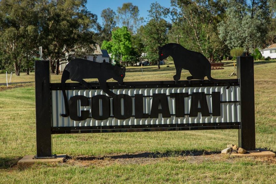 Laser Cut Town Signs