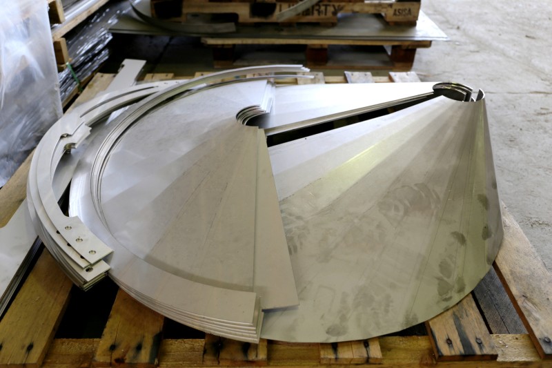 Custom Folded Stainless Steel