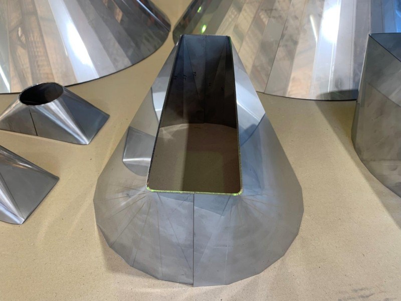 Custom Fabricated Transition