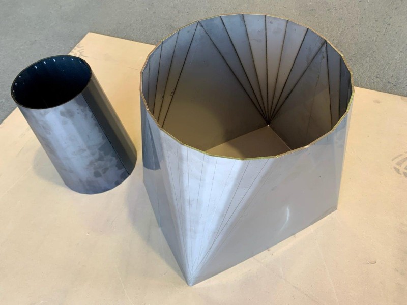 Stainless Steel Transitions and Cylinders