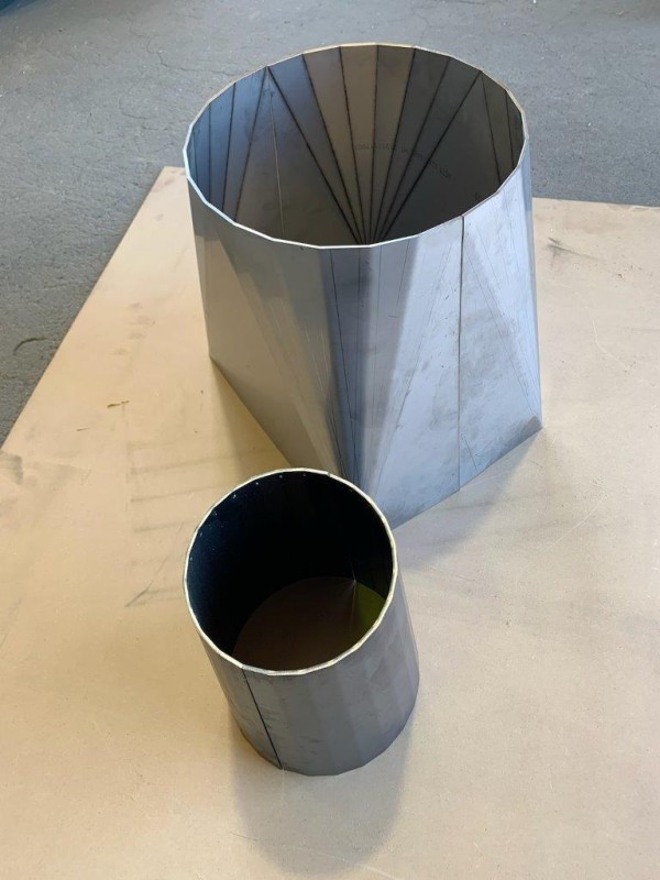 Stainless Steel Transitions and Cylinders