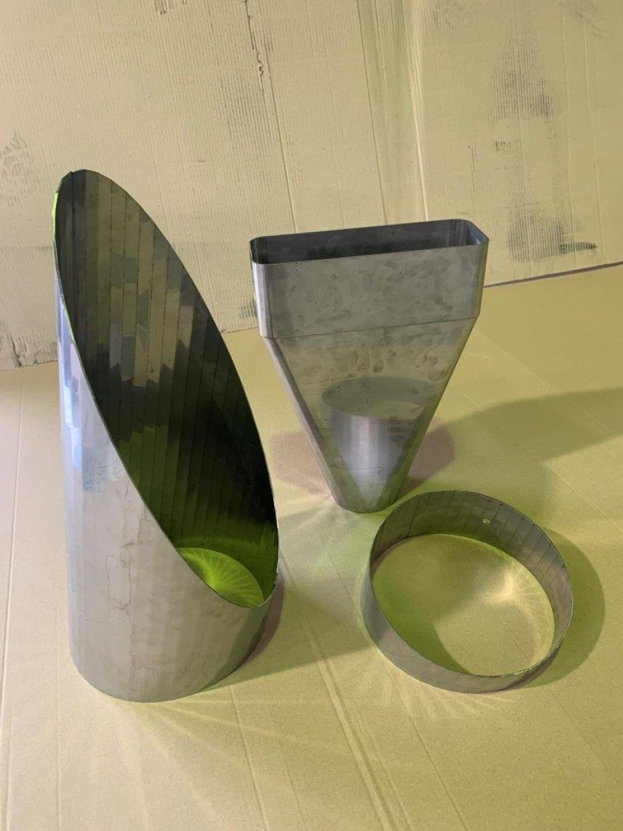 Stainless Steel Transitions, Cylinders, and Funnels